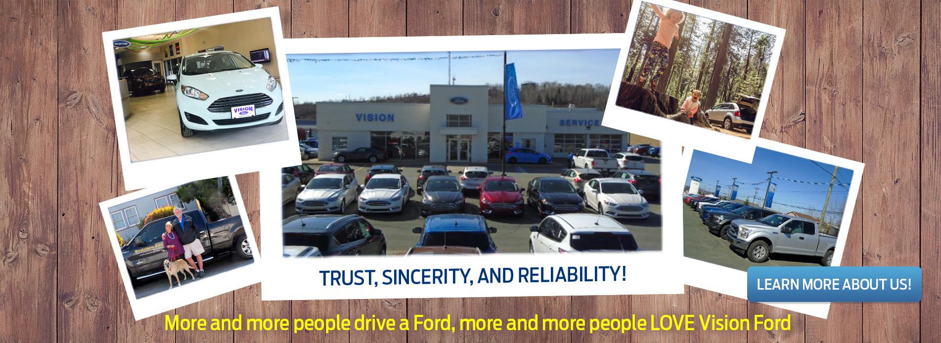 Ford Dealership in Atholville, NB - Vision Ford Inc.